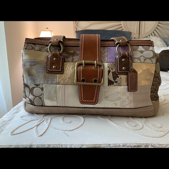 Coach | Bags | Coach Vintage Patchwork Satchel | Poshmark